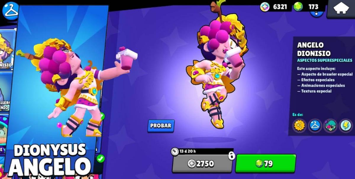 Brawl Stars promete soluciones al bug de la skin Angelo Dionisio