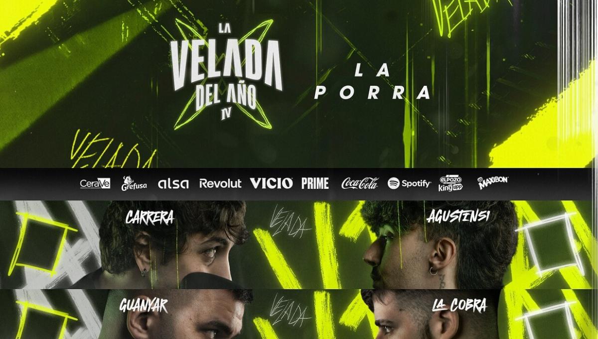 Todas las predicciones de La Velada del año 4 en voz de streamers famosos Todas las predicciones de La Velada del año 4 en voz de streamers famosos