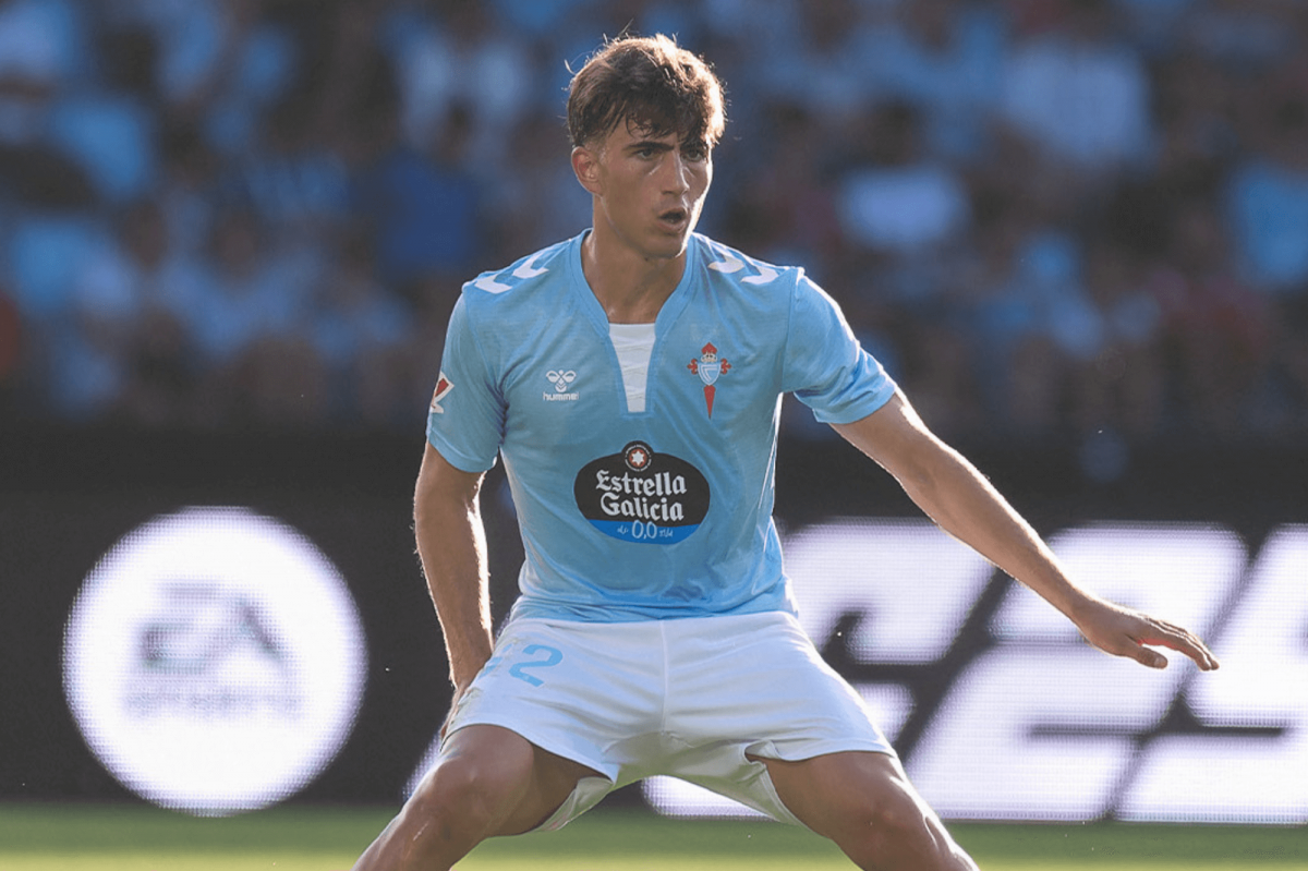 Javi Rodríguez, los sueños se cumplen tras debutar en Primera con el Celta