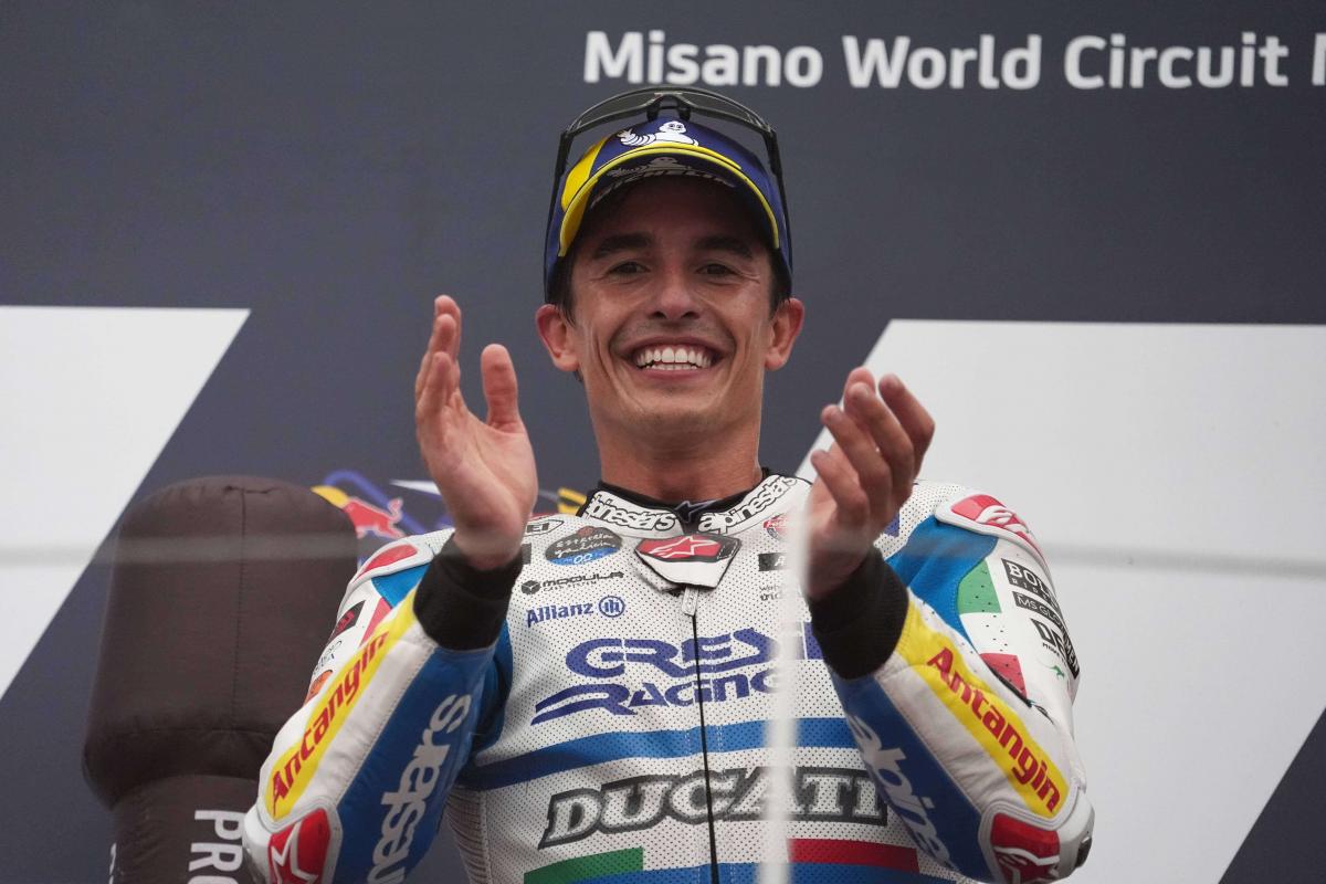 Marc Márquez explica su lema: "Este loco no avisa"