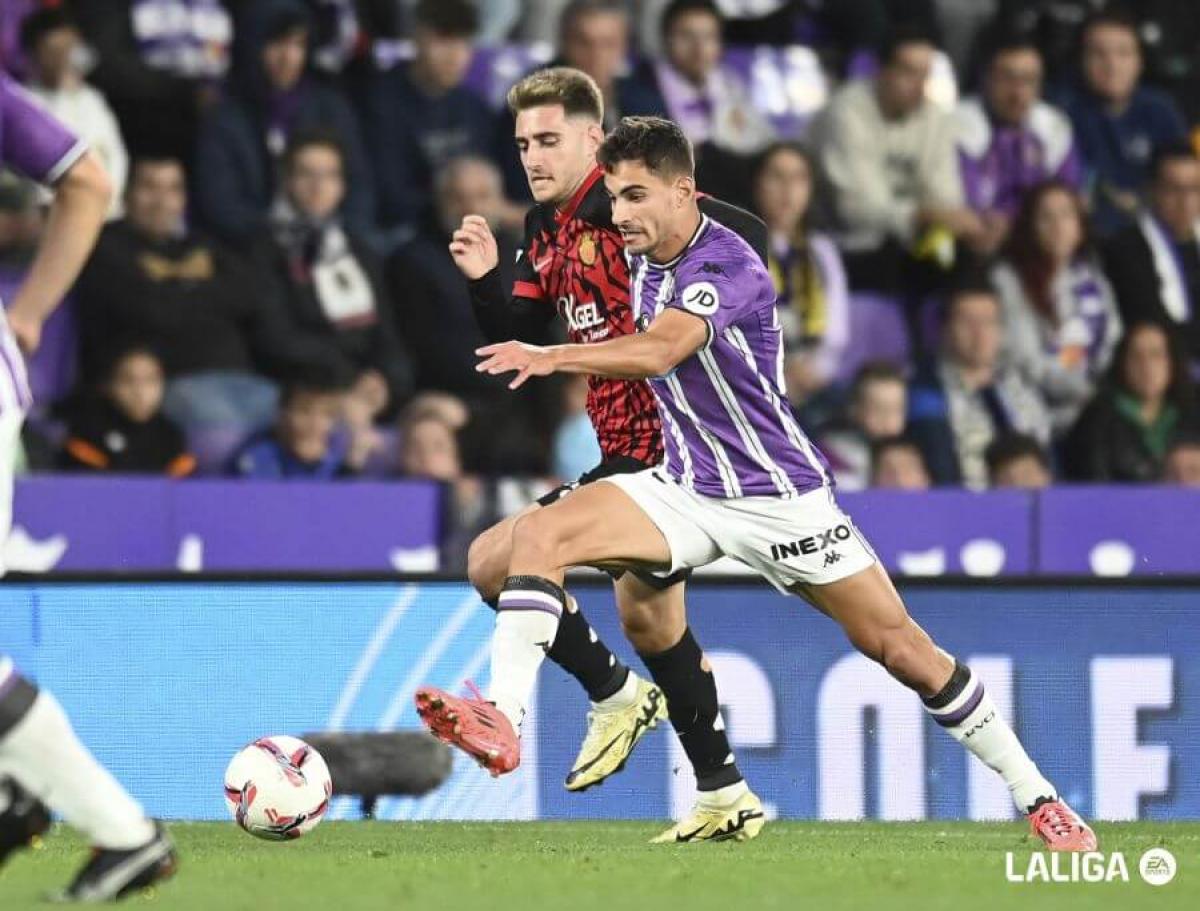 Lucas Rosa se disculpa tras su error y la derrota del Real Valladolid