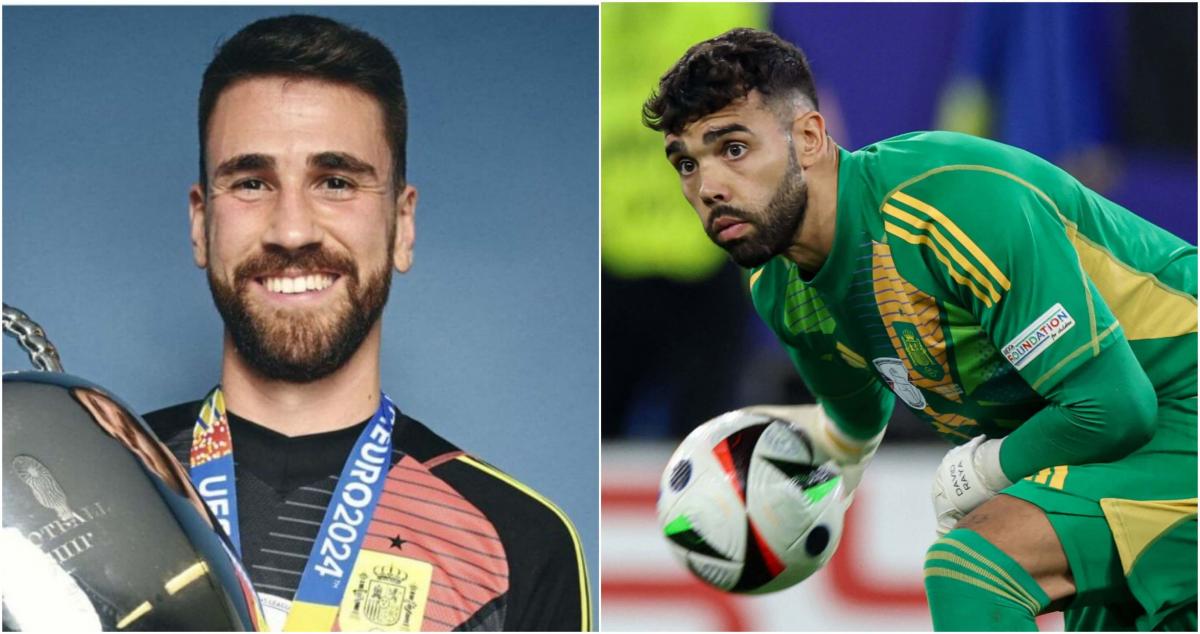 David Raya pone en duda la titularidad de Unai Simón con España