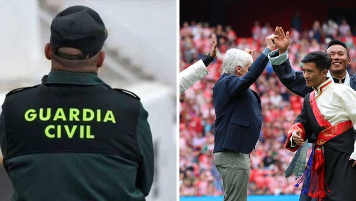 La Guardia Civil estalla por el homenaje del Athletic a Martín Zabaleta