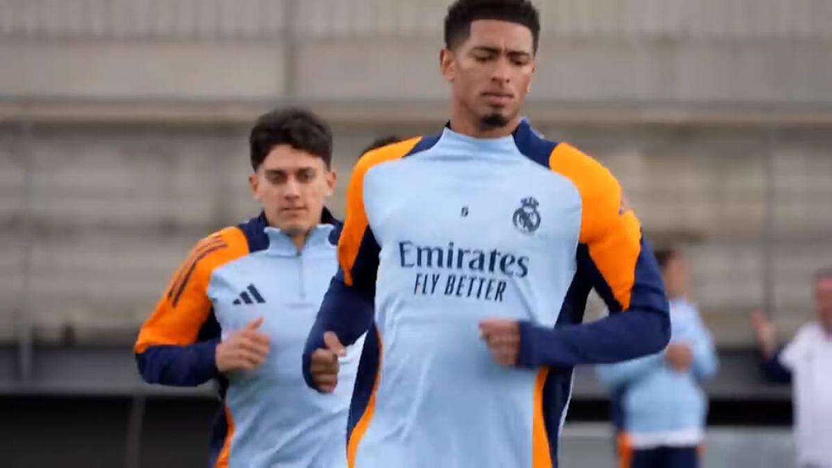 Ancelotti cuenta con el hijo de Reyes en el entrenamiento del Real Madrid
