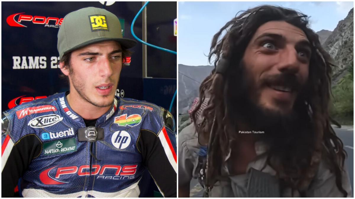 El giro radical en la vida del piloto de Moto2 Axel Pons
