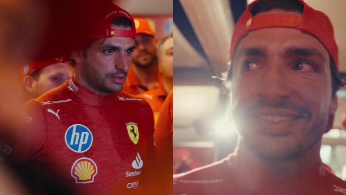 Imposible no llorar con el vídeo de despedida de Ferrari a Carlos Sainz