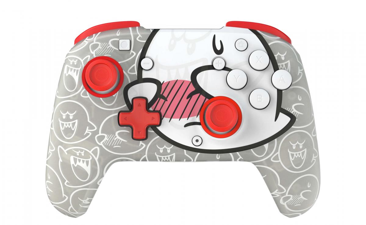 Mando PDP Rematch Glow Wireless Boo-Hoo para Nintendo Switch