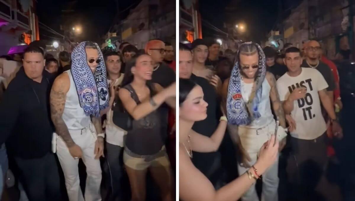 Jhayco, el fan número 1 del Recreativo de Huelva en Puerto Rico