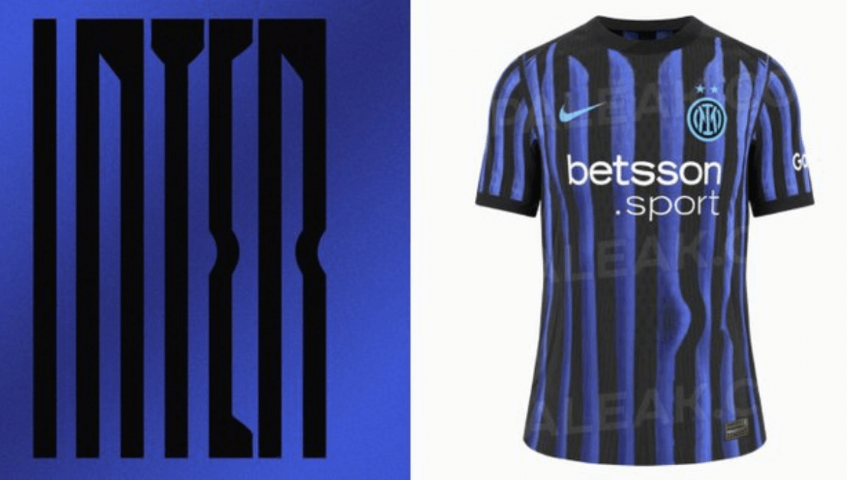 La nueva camiseta del Inter es una locura y las líneas se convierten en ...