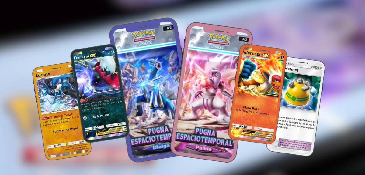 Pokémon Pocket: ¿qué sobre tiene mejores cartas entre Dialga y Palkia?