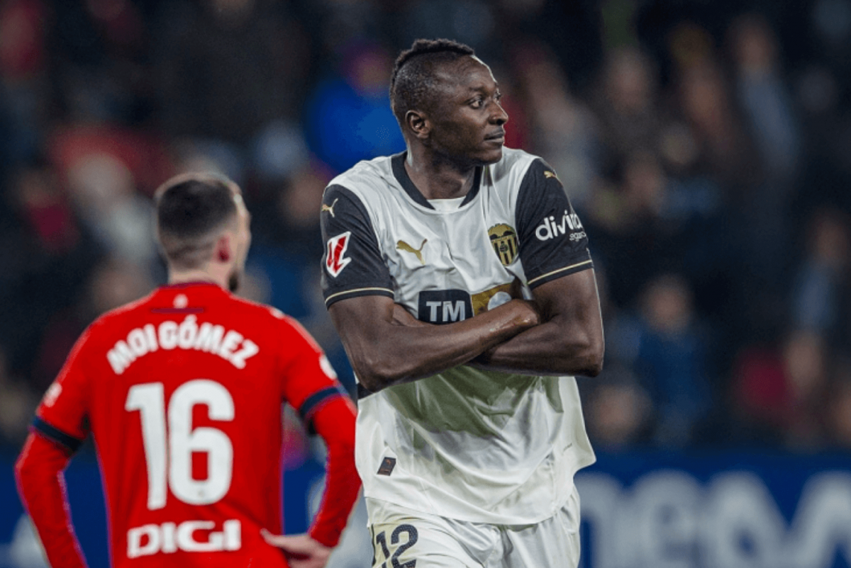 Sadiq Umar, la opción de compra del Valencia y un gol imposible en El Sadar