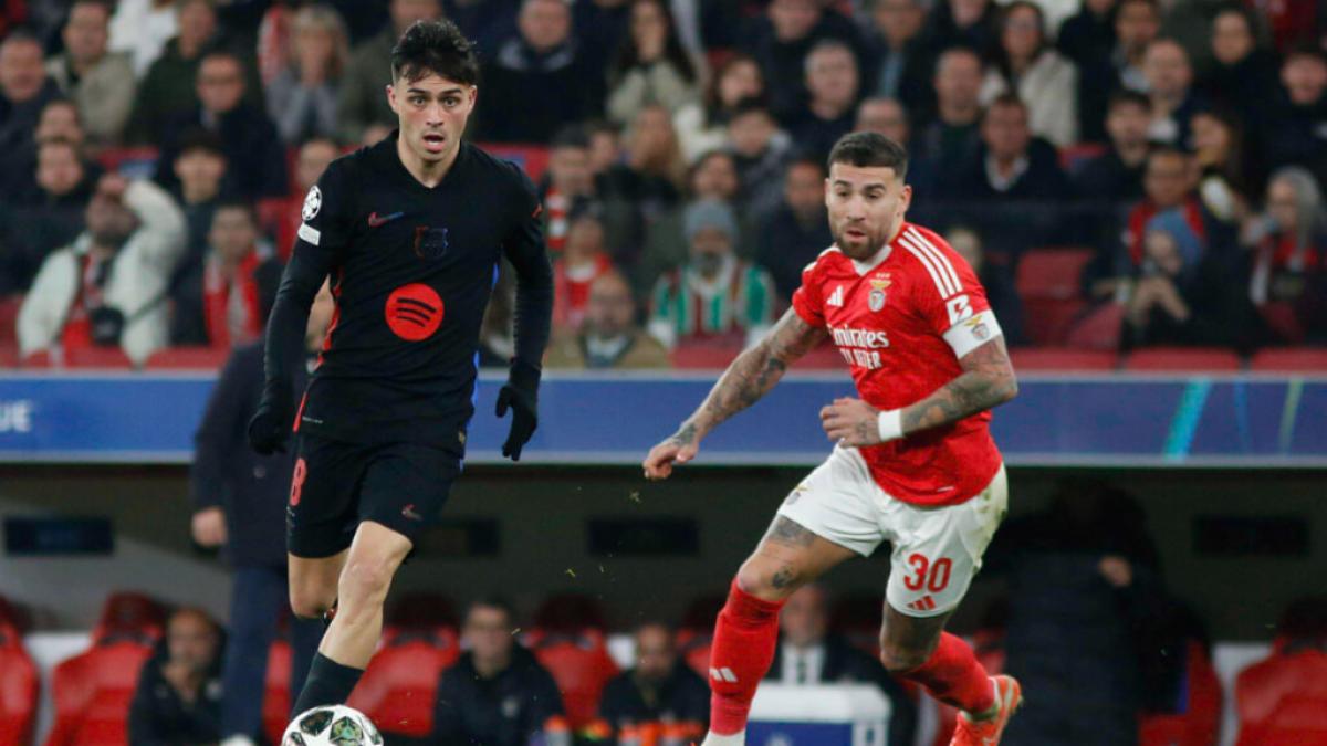 Alineaciones confirmadas del FC Barcelona y Benfica en Champions League