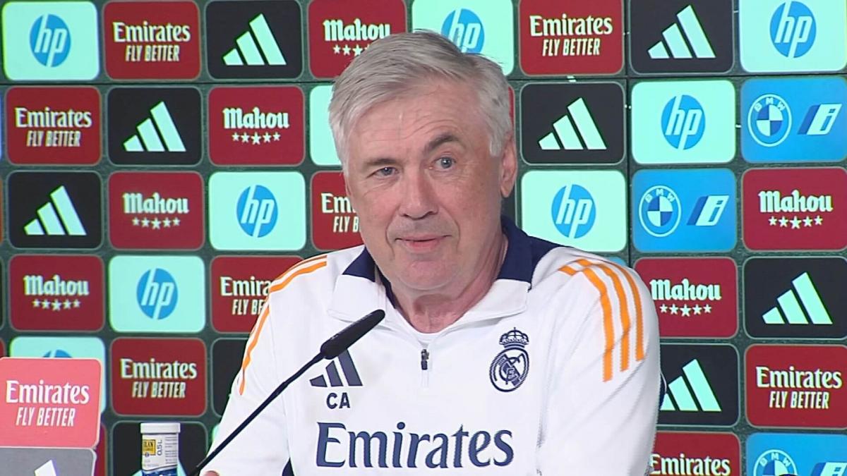 Carlo Ancelotti se despide entre bromas, y cerca de las lágrimas en Valdebebas