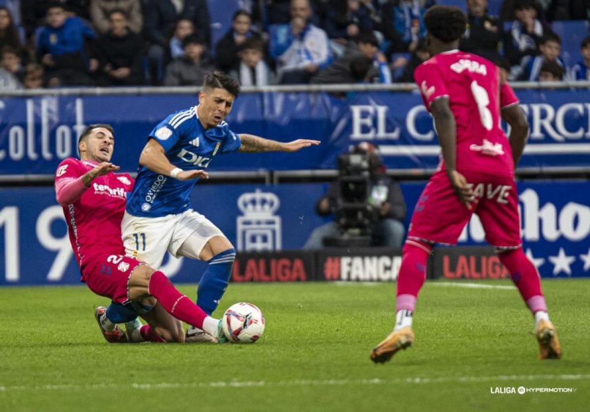 Alineaciones confirmadas del Tenerife y el Real Oviedo en LALIGA Hypermotion