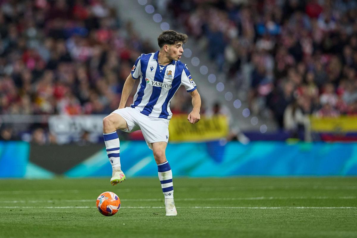 Jon Martín explica su situación y sus minutos en la Real Sociedad