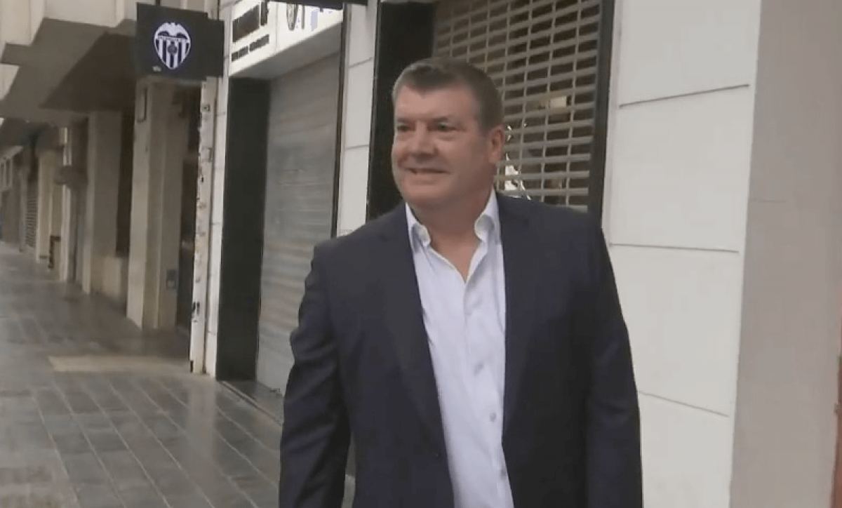 Ron Gourlay toma el mando del Valencia CF