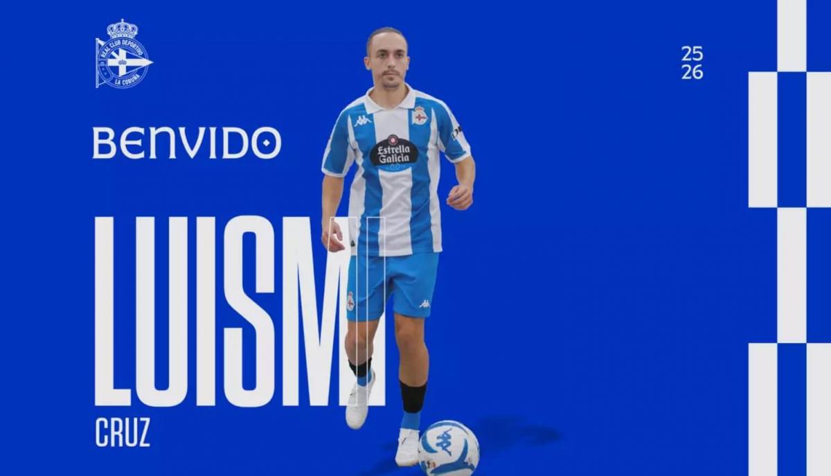 El Deportivo anuncia de forma oficial el fichaje de Luismi Cruz