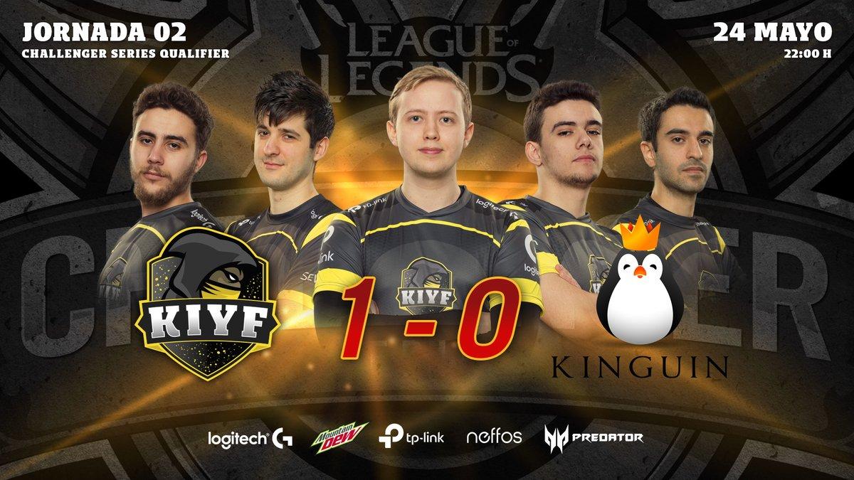 KIYF vence a Kinguin en la Jornada 2 | Clasificatorio a Challenger Series