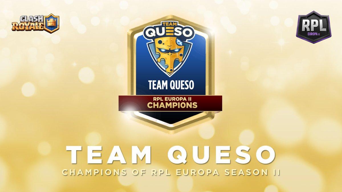 Team Queso se proclama campeón de Europa | Royale Premier League