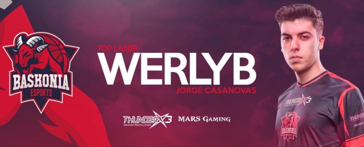 Werlyb se desvincula de ThunderX3 Baskonia con su futuro ya cerrado