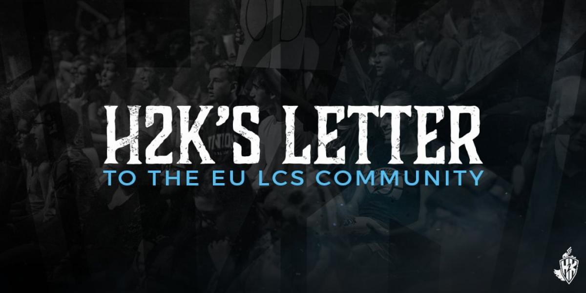 H2K lanza un ultimátum a Riot Games sobre la LCS EU