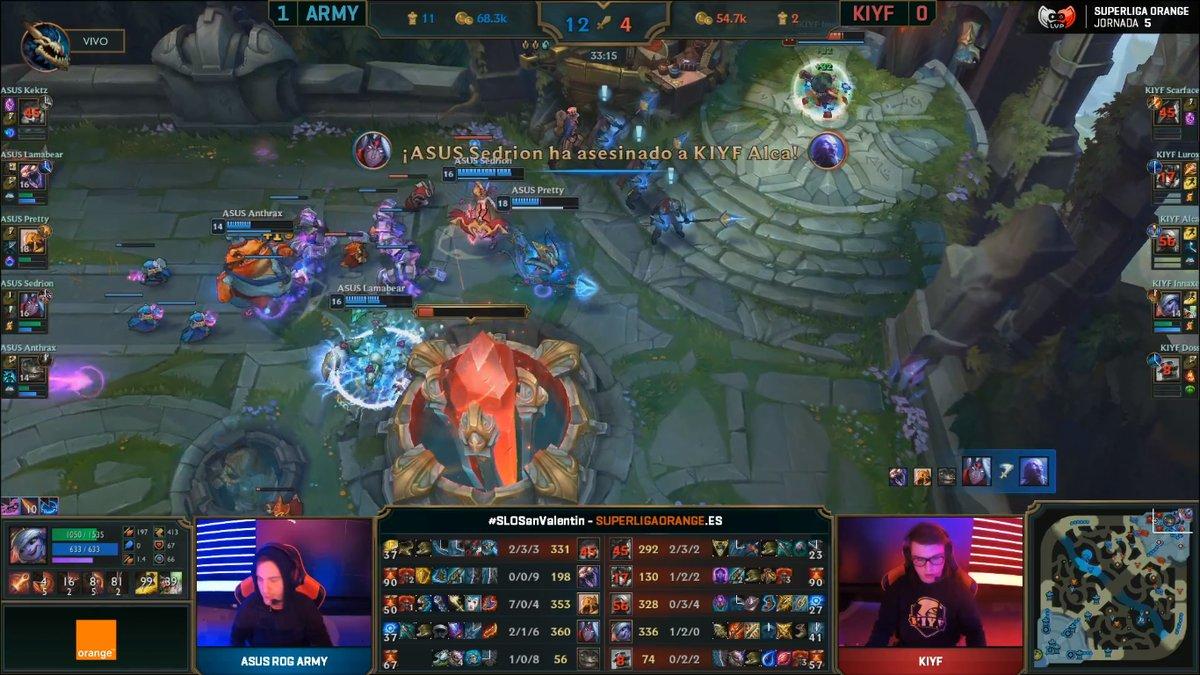 Army ya es segundo tras derrotar a KIYF | SuperligaLoL