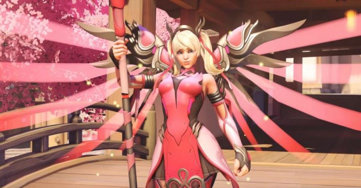 Compra o regala el aspecto rosa de Mercy, es por una buena causa