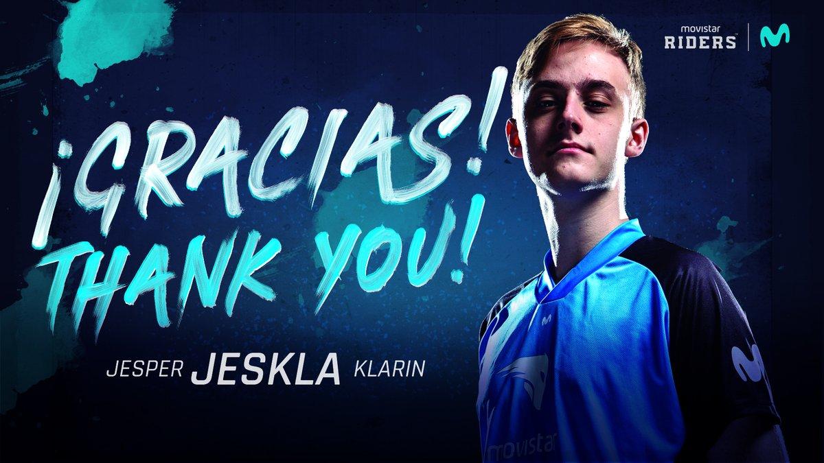 Jeskla separa sus caminos de Movistar Riders en busca de la LCS