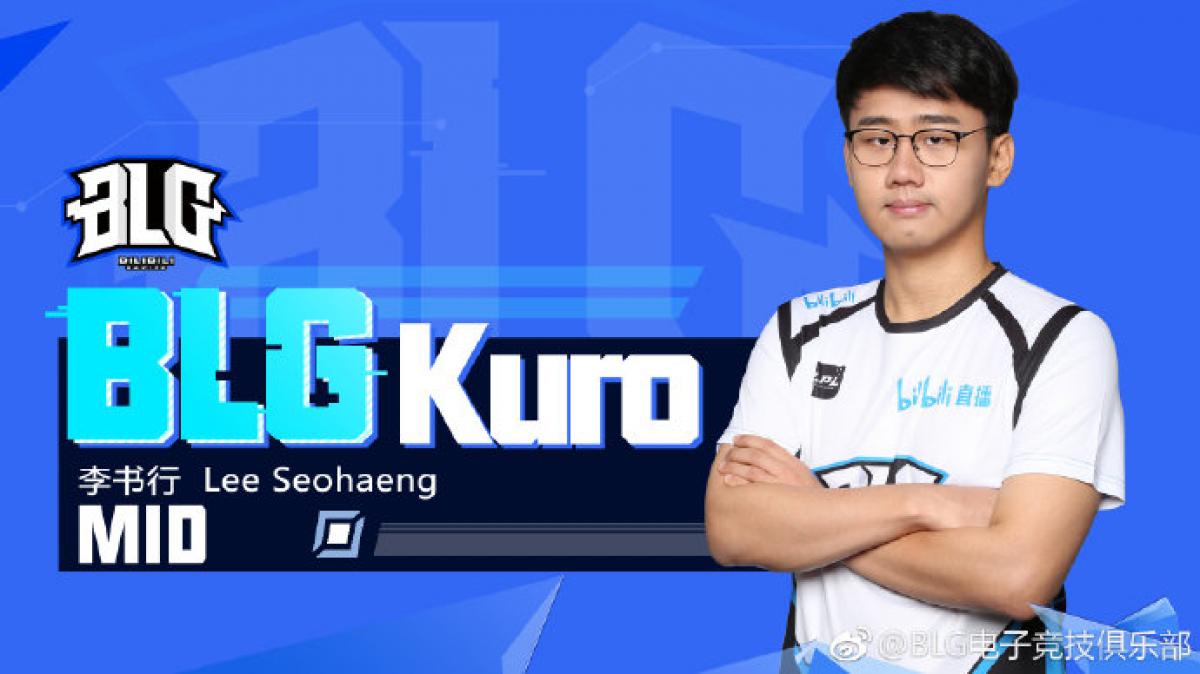 Kuro pone rumbo a la LPL firmando con Bilibili Gaming