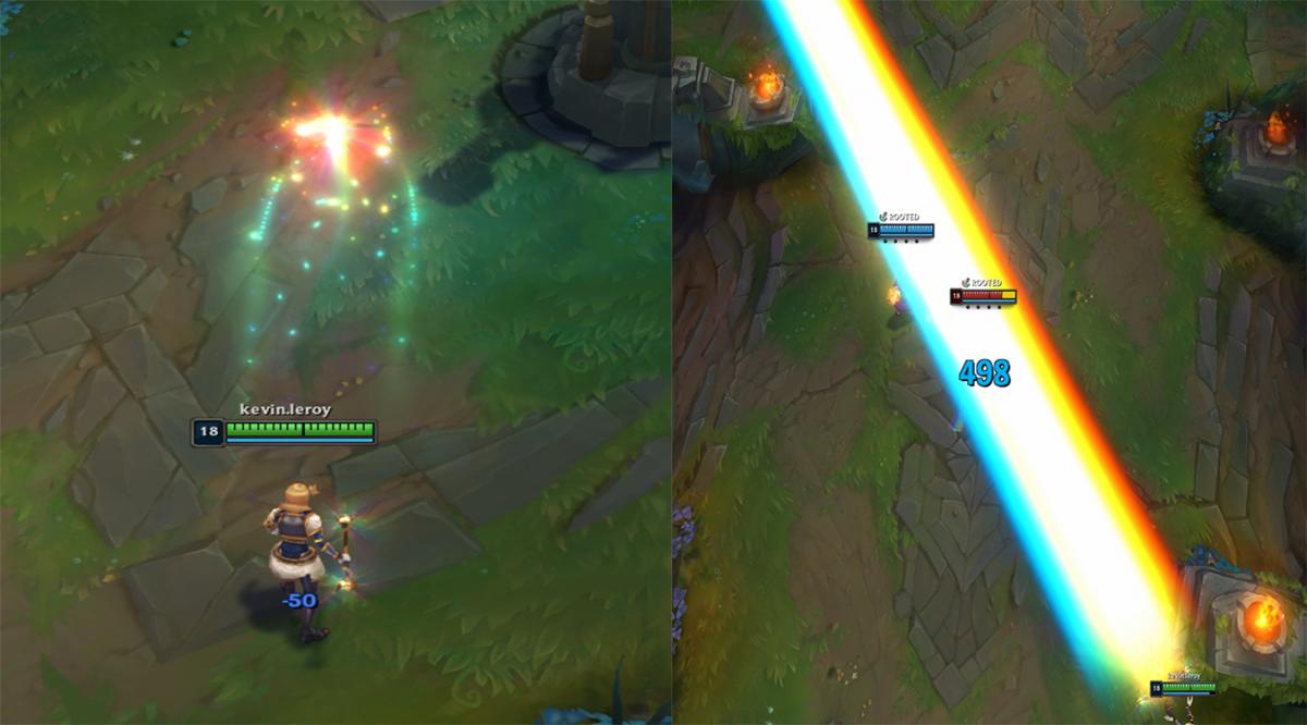 Los nuevos cambios visuales a Lux que presenta League of Legends
