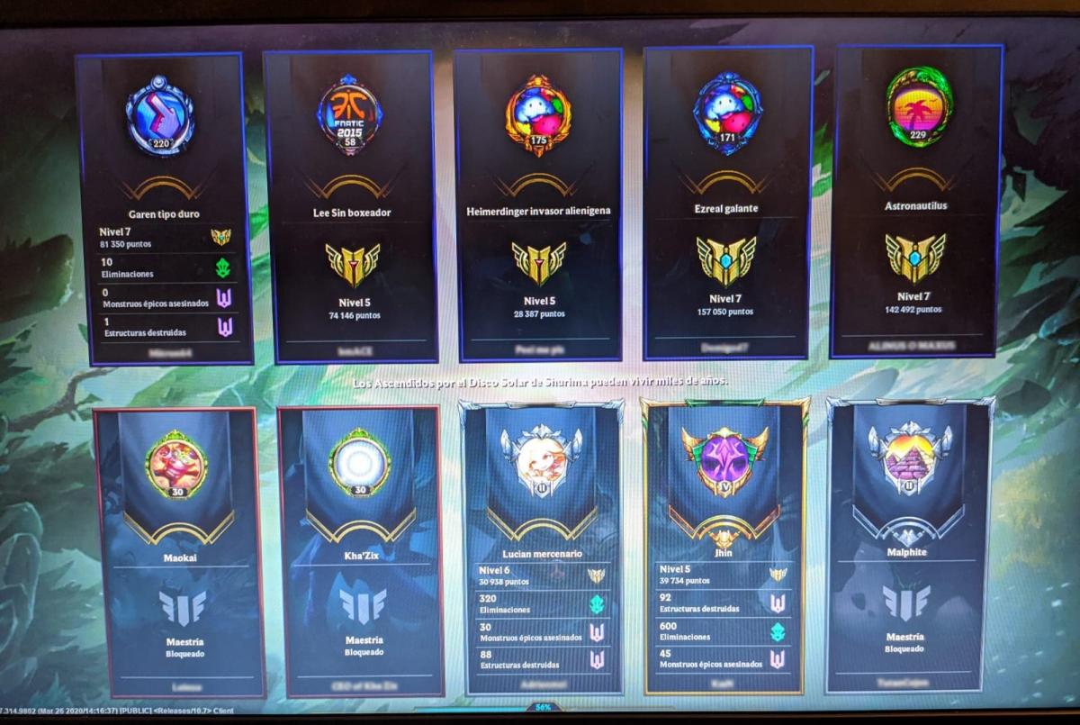 League of Legends sigue sin solucionar los emparejamientos (tampoco en ...