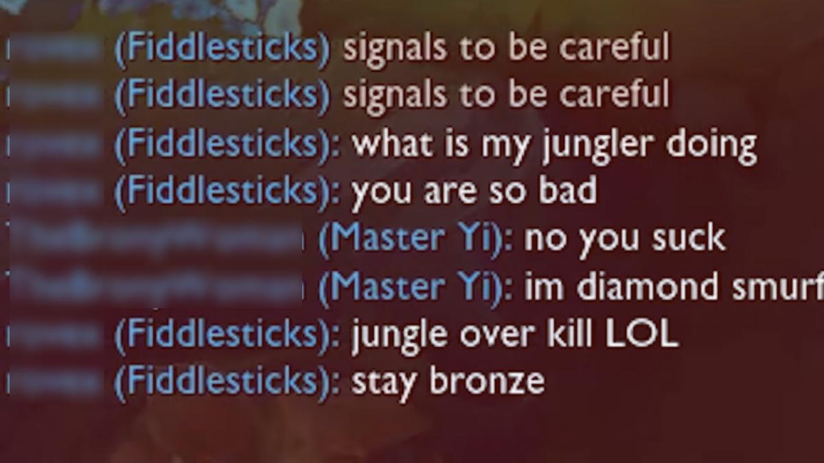 Flamear en League of Legends, un camino directo hacia la derrota