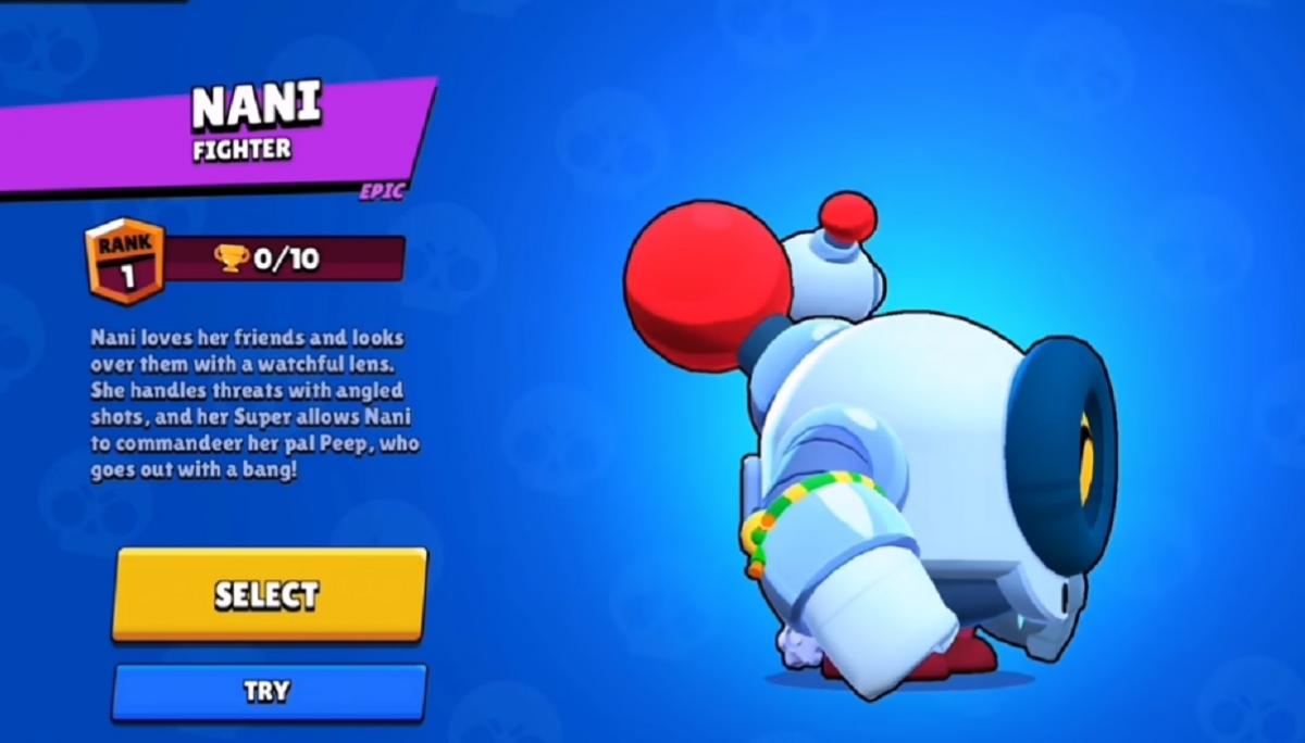 El robot Nani adelanta su fecha de llegada a Brawl Stars