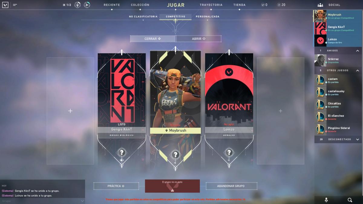 El único requisito para poder jugar las rankeds de Valorant