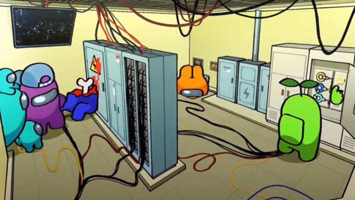 La calibración 3D de Among Us, el corto más viral en electricidad
