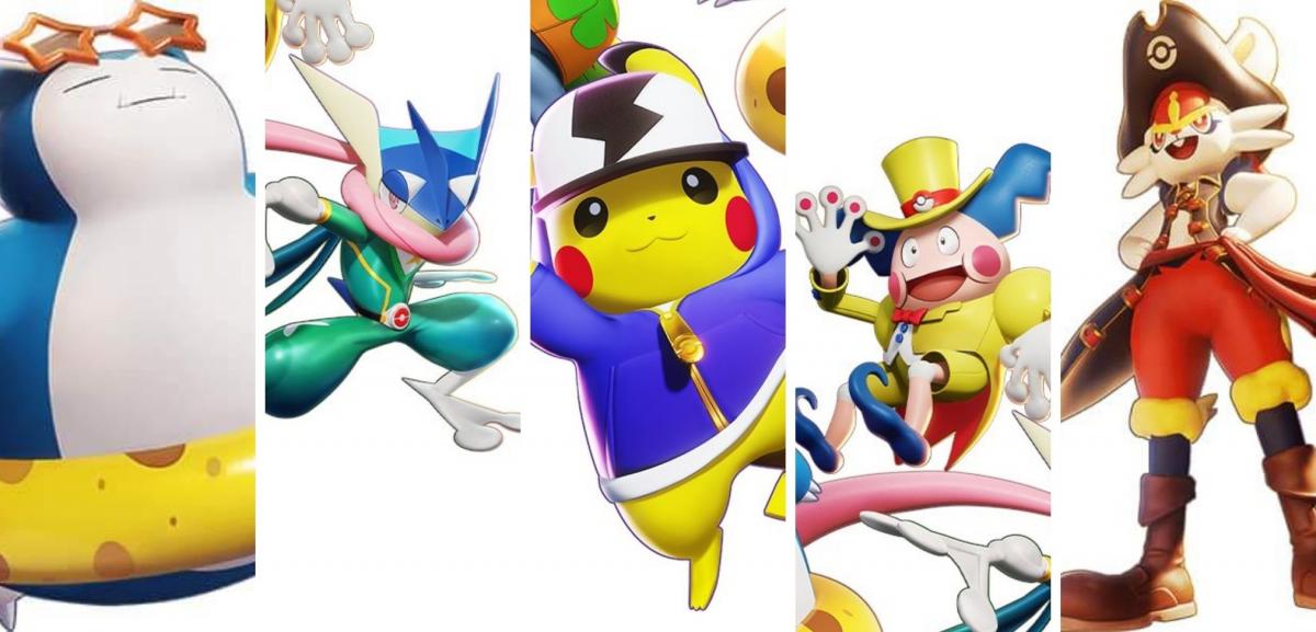 Las 9 primeras skins de Pokémon Unite, así son las Holowear