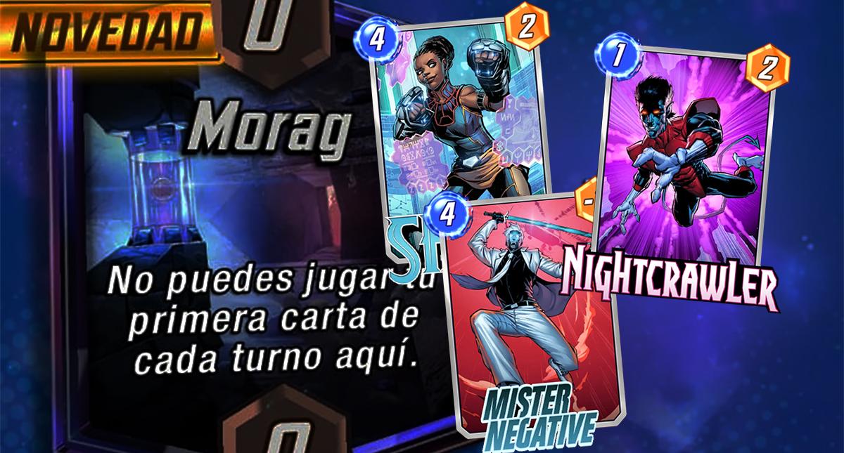 Marvel Snap: los mejores mazos para Morag y su peaje de cartas