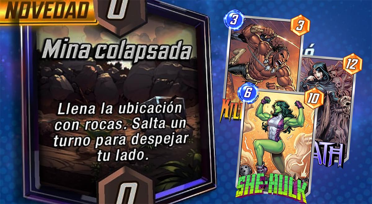 Marvel Snap: los mejores mazos para la ubicación Mina Colapsada