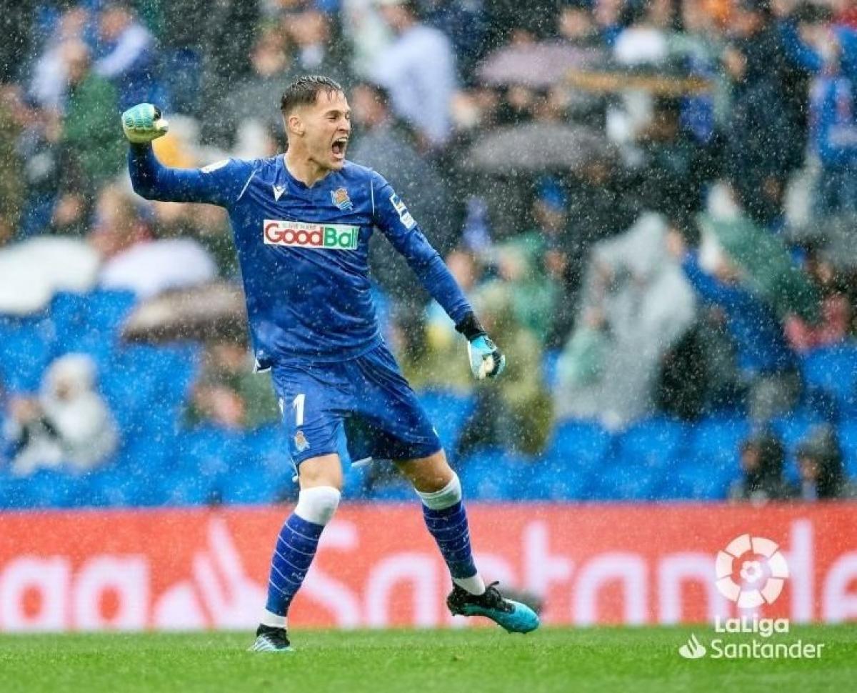 Álex Remiro Portero De La Real Sociedad Con Pasado Granota