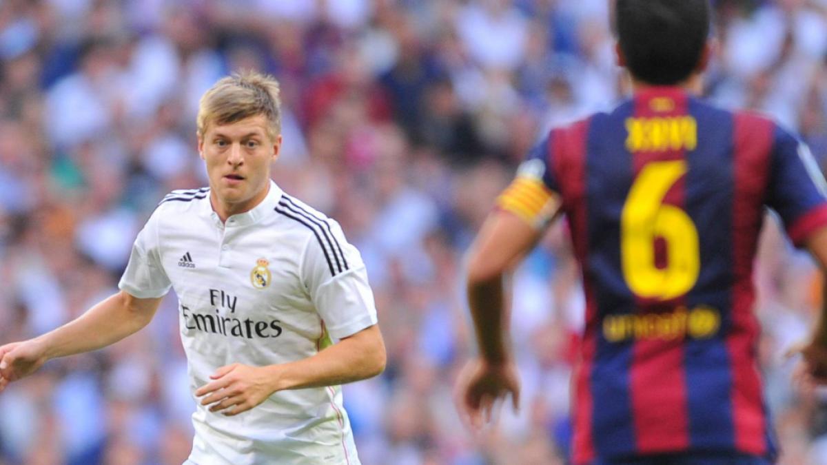 Vídeo: Modric, Kross y Casemiro no mejoran a Xavi, Iniesta y Busquets